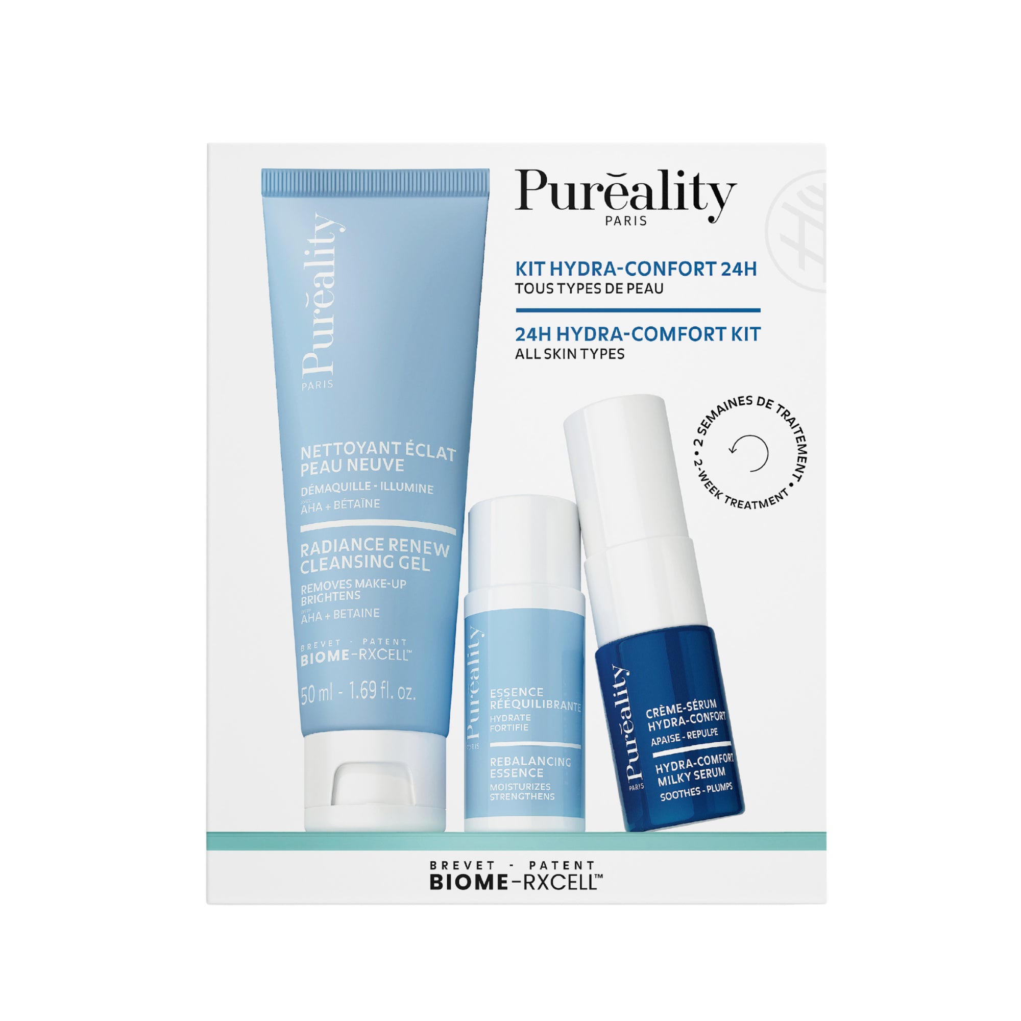 Kit Hydra-Confort 24H | Puréality